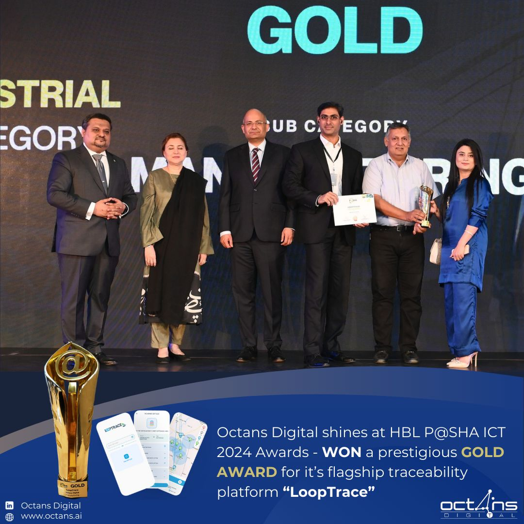 Octans wins Gold Award PASHA ICT – Octans Digital
